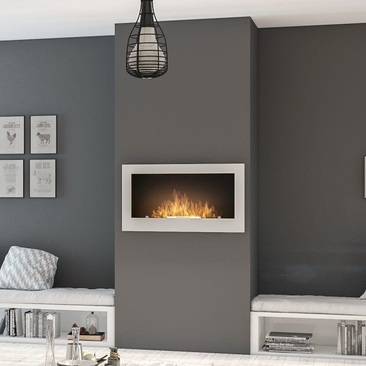 Camino a bioetanolo - INSIDE 900 - INFIRE Karol Lipka - sospeso / a parete / moderno