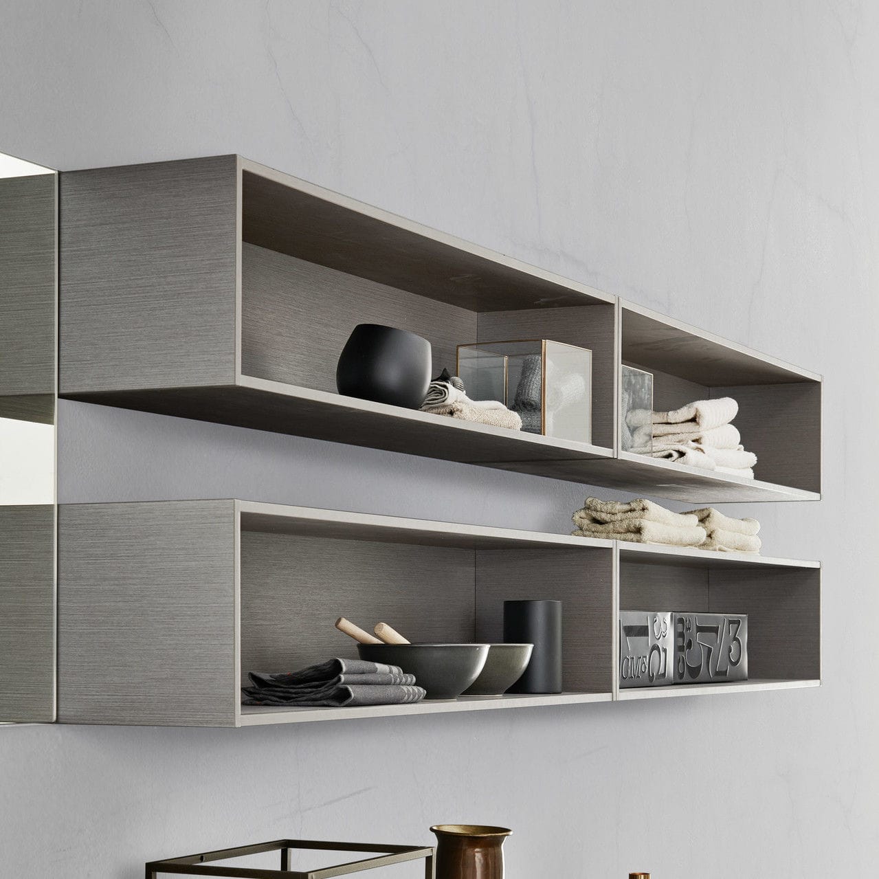 Mensola - C013 - BAXAR - contemporaneo / in legno / da bagno