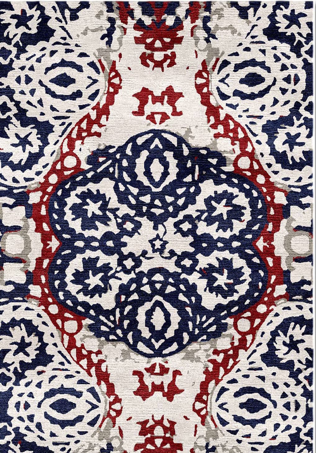Tappeto contemporaneo - CANOP - The rug couture - a motivi / in fibra ...