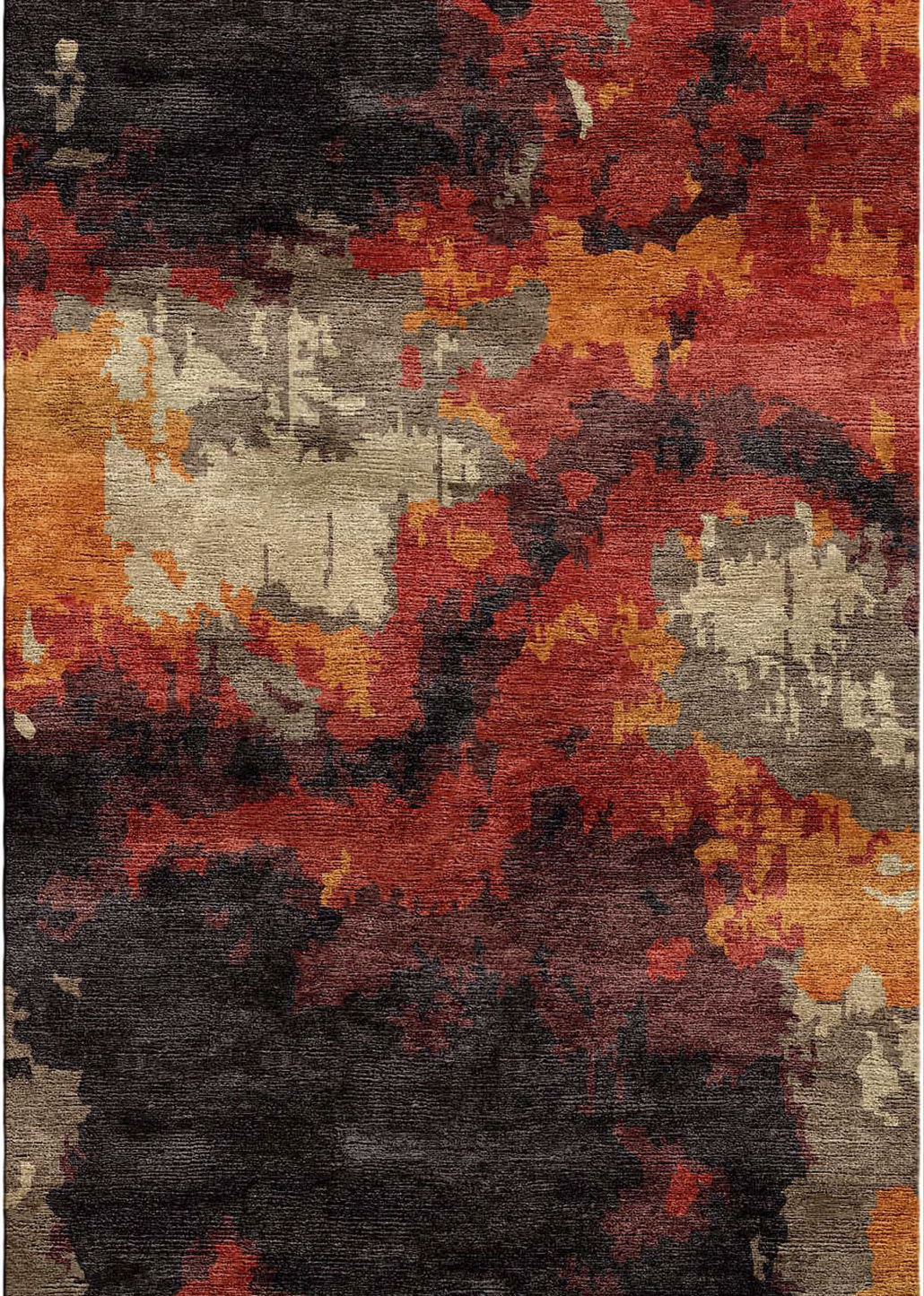 Tappeto contemporaneo - BEAVER - The rug couture - a motivi / in fibra ...