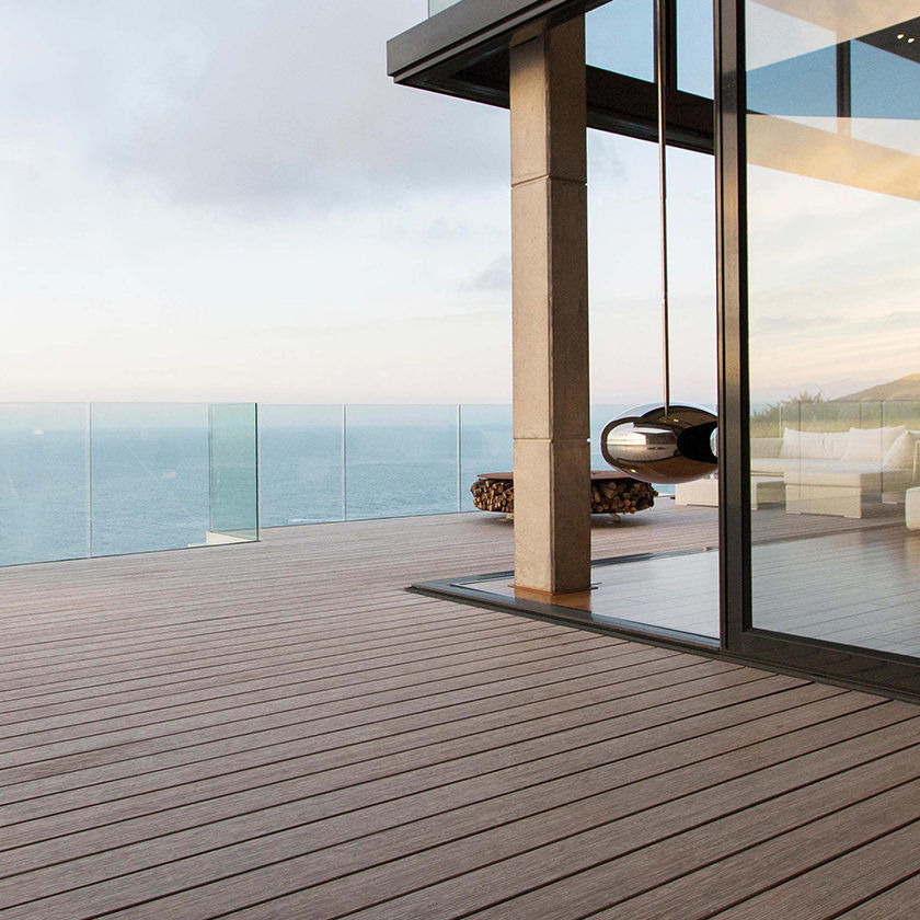 Listone per esterno in legno composito - MANHATTAN - FIBERDECK ...