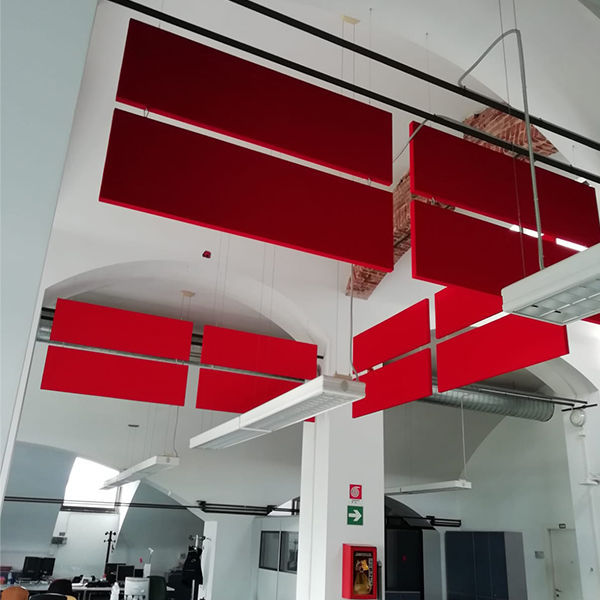 Baffle acustico in fibra di poliestere - DECHO® BAFFLES - Acustico ...