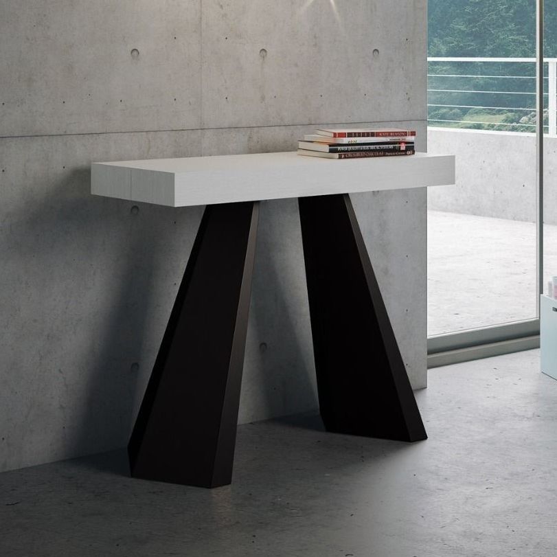 Consolle contemporanea - Diamante - Itamoby - in noce / in frassino / in quercia naturale