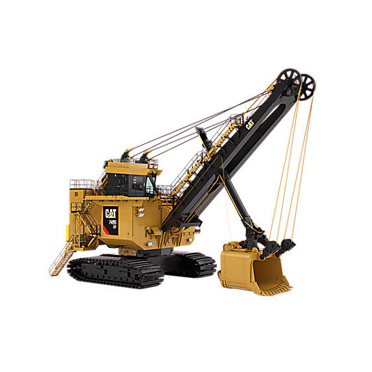 Escavatore cingolato - 7495 HF - CATERPILLAR - a cavo / per cantiere ...