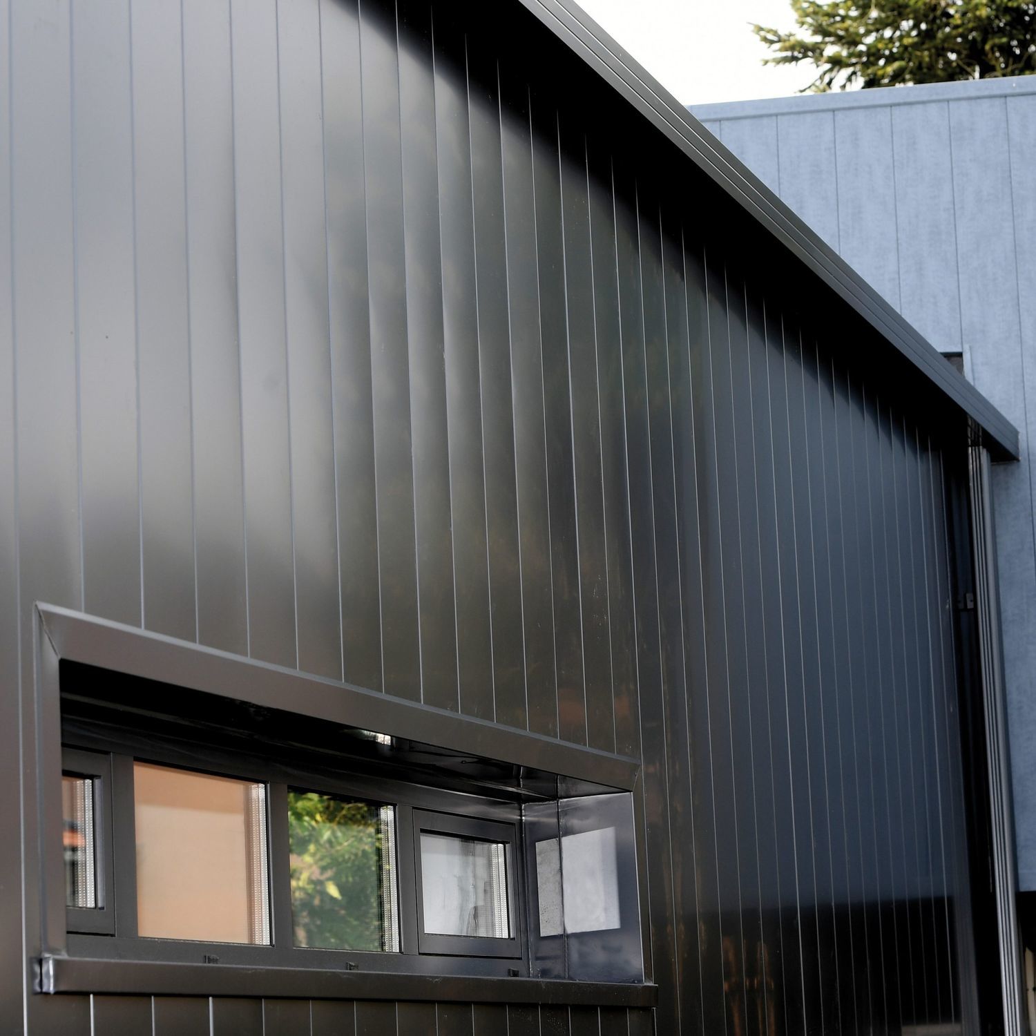 Rivestimento di facciata a doghe - Plan - DAL'ALU - in alluminio ...