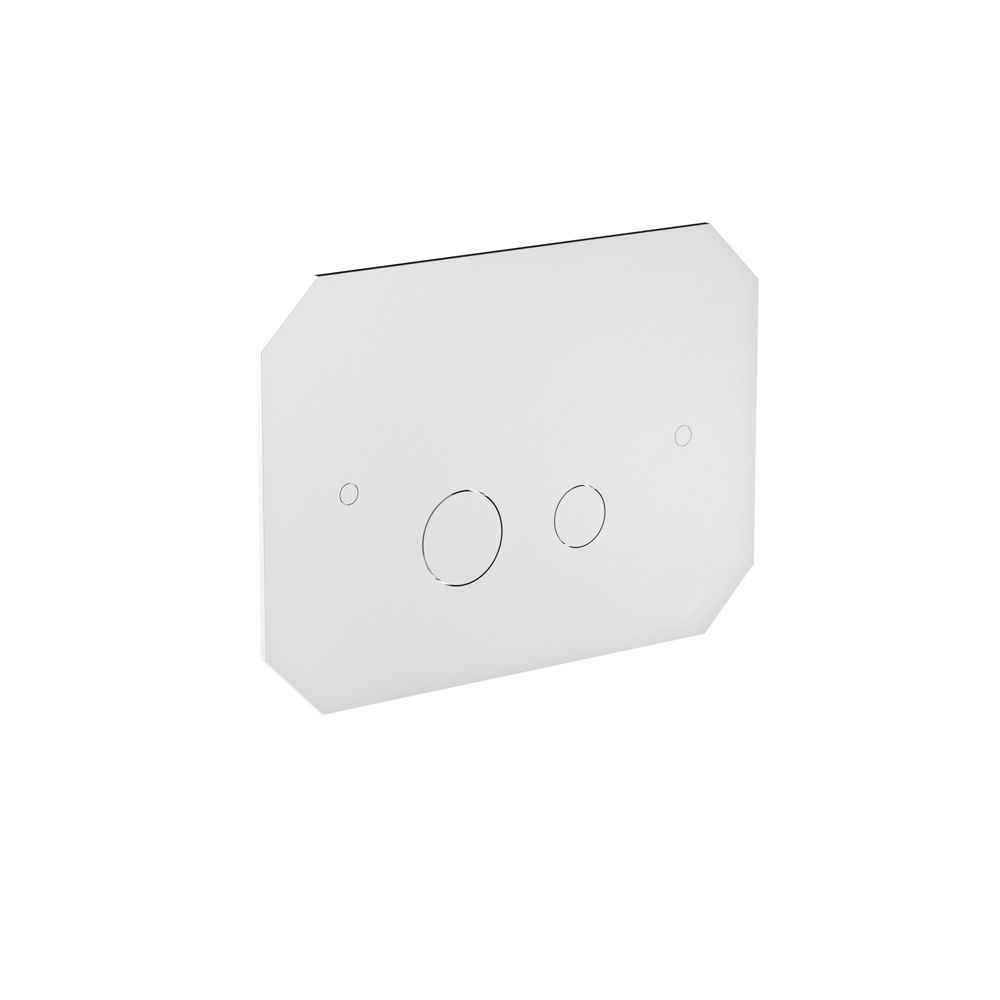 Placca di scarico doppia - 3820B - RUBINETTERIE STELLA