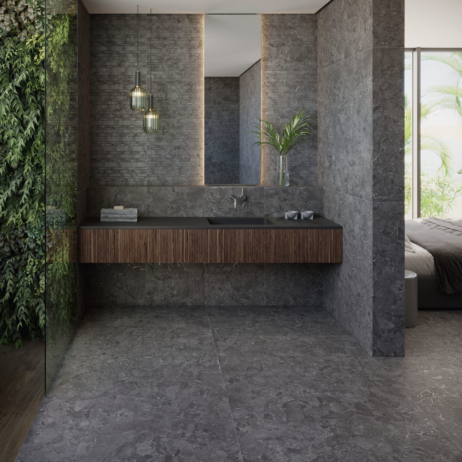 Piastrella in gres porcellanato - ARACRUZ - GRESPANIA CERAMICA - opaca ...