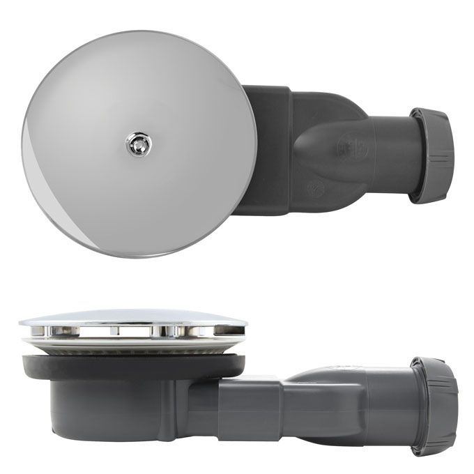 Scarico per doccia in acciaio inossidabile spazzolato - SLIM : 30719686 - WIRQUIN - in ABS