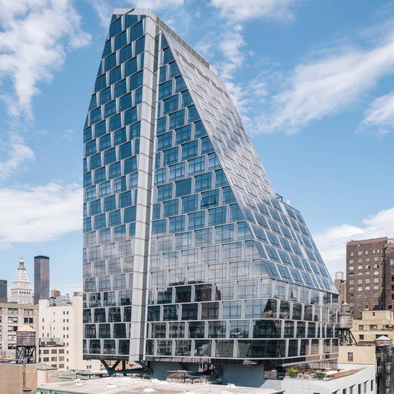 Facciata continua semistrutturale - WICTEC EL EVO - WICONA - con telaio ...