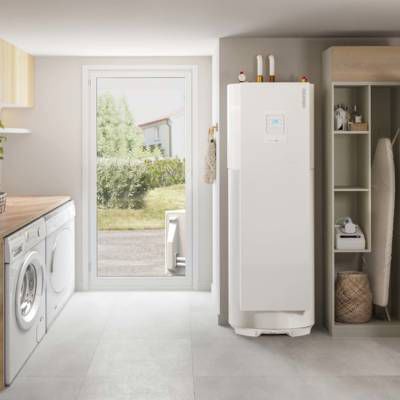 Pompa di calore aria-acqua - LORIA DUO R32 - ATLANTIC - residenziale ...