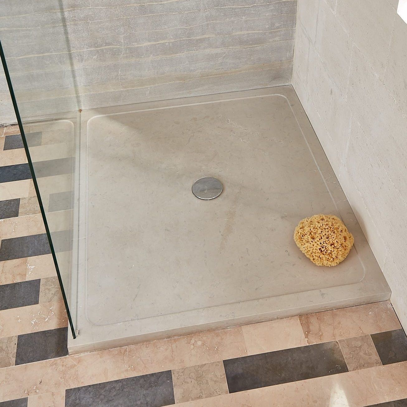 Piatto doccia rettangolare - ROCAMADOUR - OCCITANIE PIERRES - rialzato ...