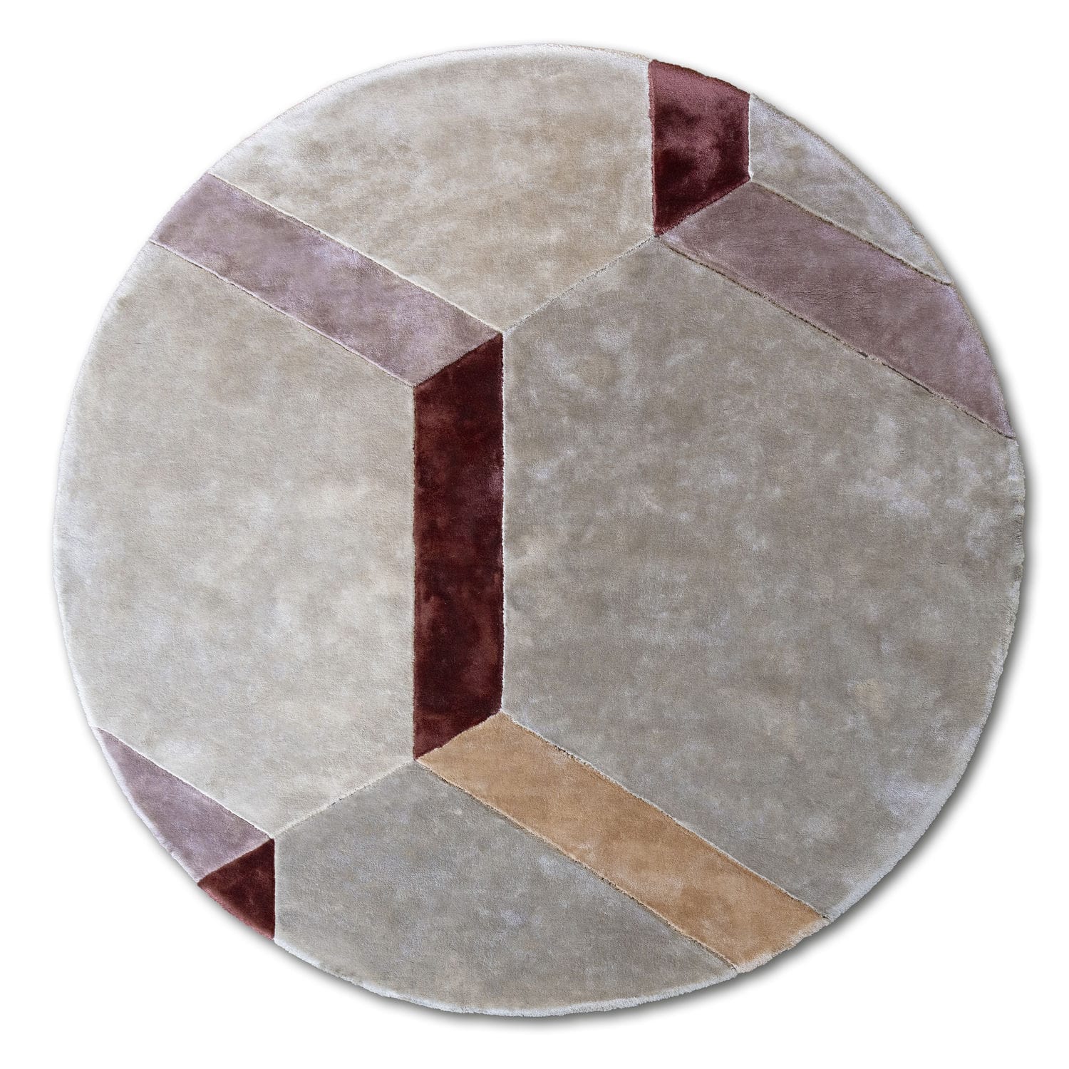 Tappeto moderno - Cobblestone - G.T.DESIGN - geometrico / in Tencel ...