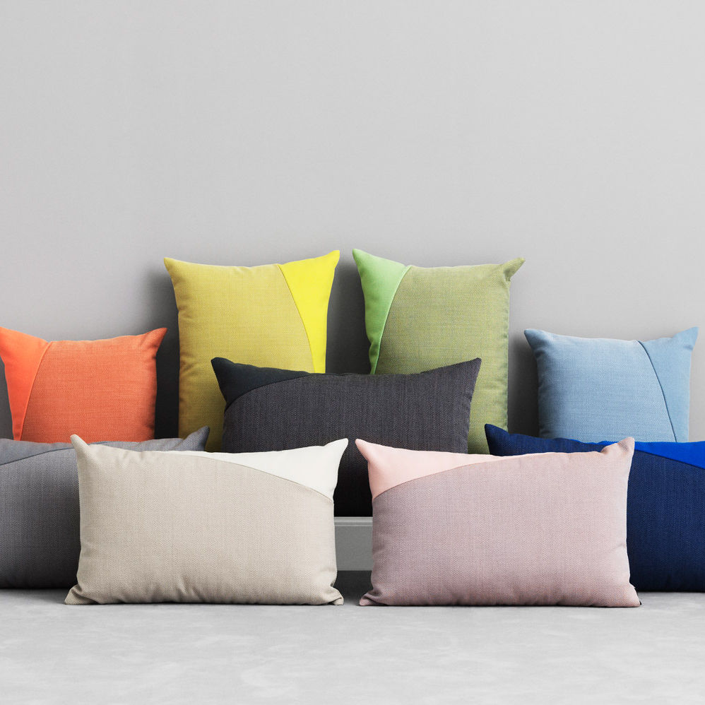 Cuscino per divano - EDGE - Normann Copenhagen - rettangolare / in tessuto