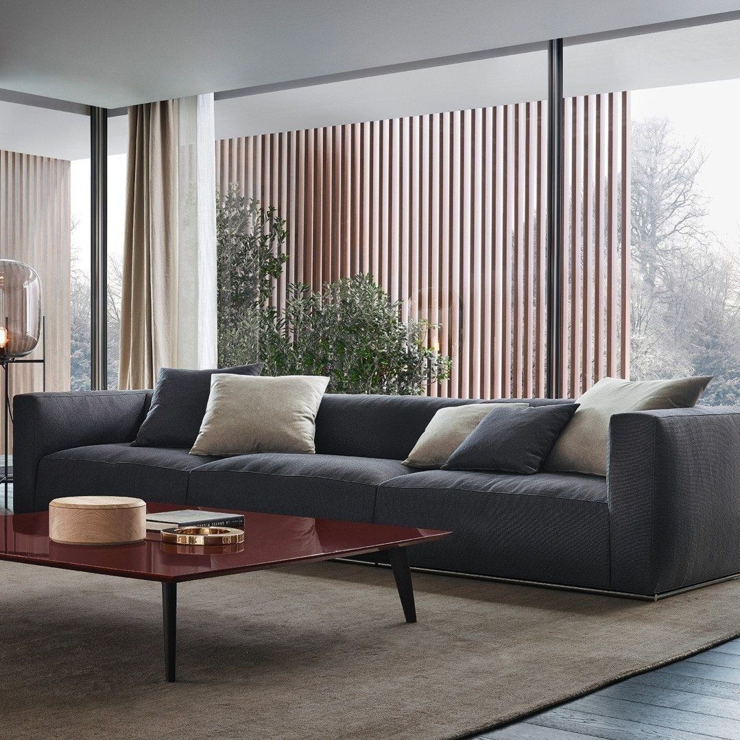 Divano modulare - SHANGAI - Poliform - contemporaneo / in tessuto / in ...