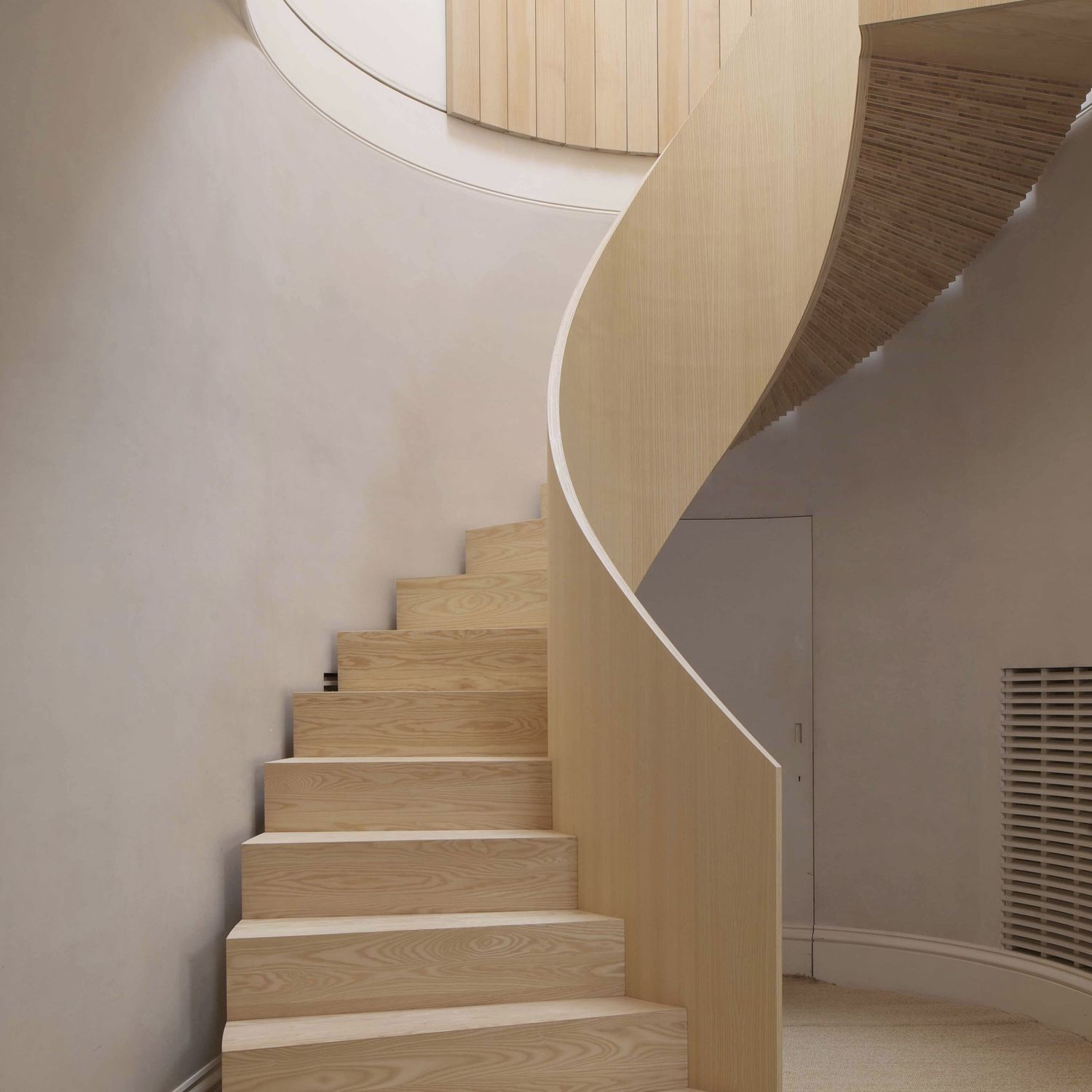 Scala dritta - ASH LIGHT - Admonter - a L / a chiocciola / a U