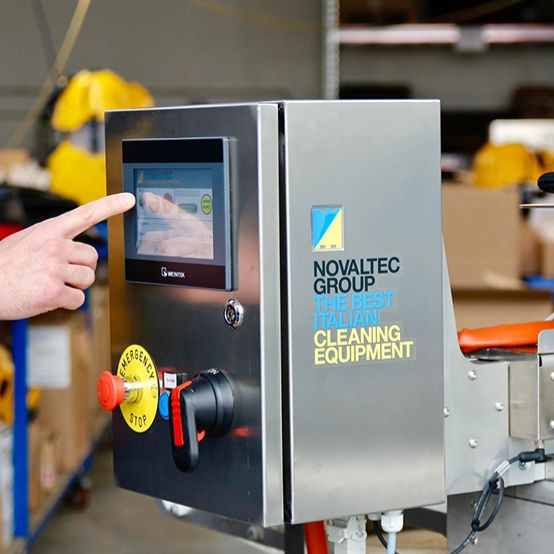 Pulitore a vapore industriale - ROBO-STEAM - NOVALTEC GROUP S.R.L.