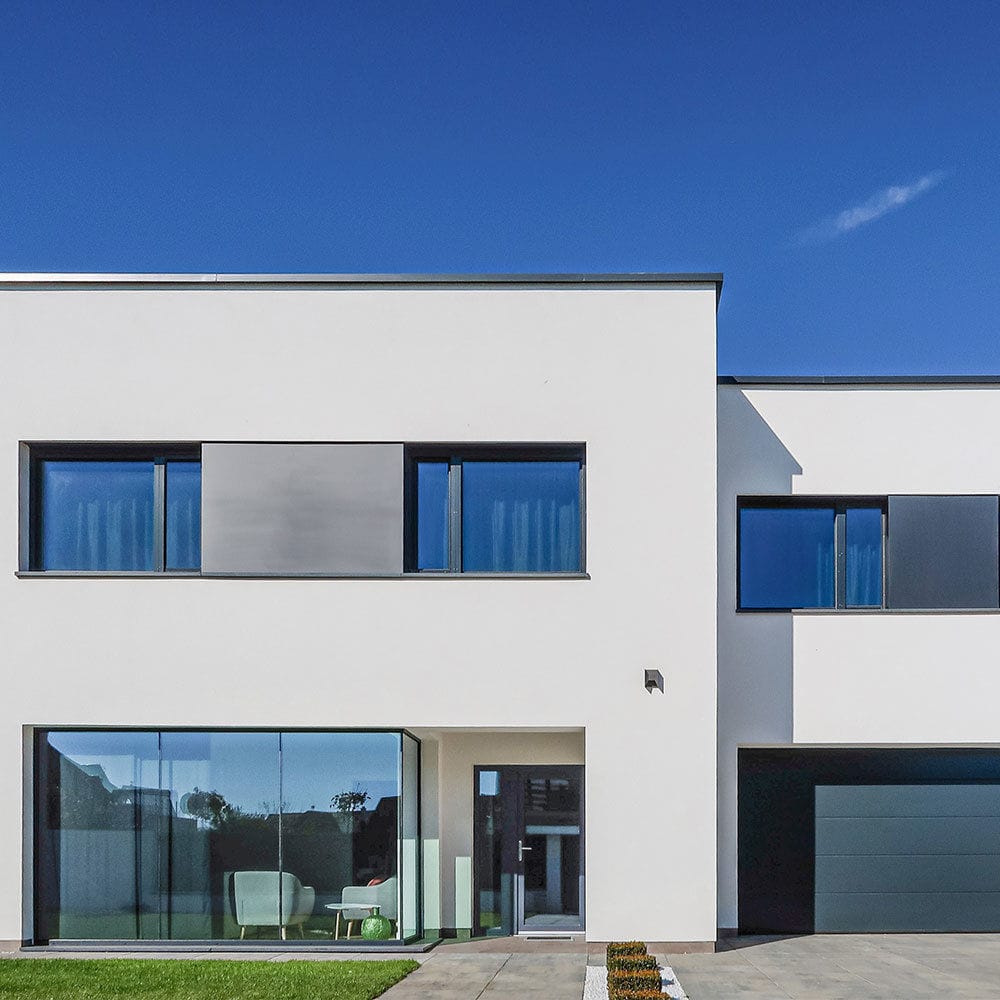 Finestra in PVC - C3 - Salamander - scorrevole / a tripli vetri / a 2 ante