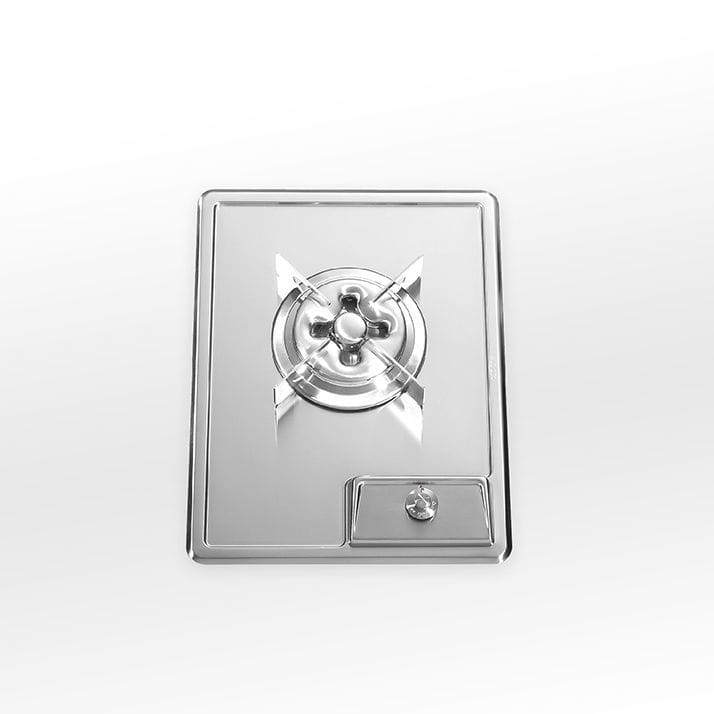 Piano cottura a gas - F 539/TC - ALPES-INOX - 1 fuocho / da incasso ...