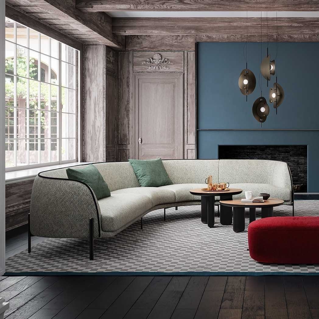 Divano modulare - Caillou - LIU JO Living - contemporaneo / in tessuto ...