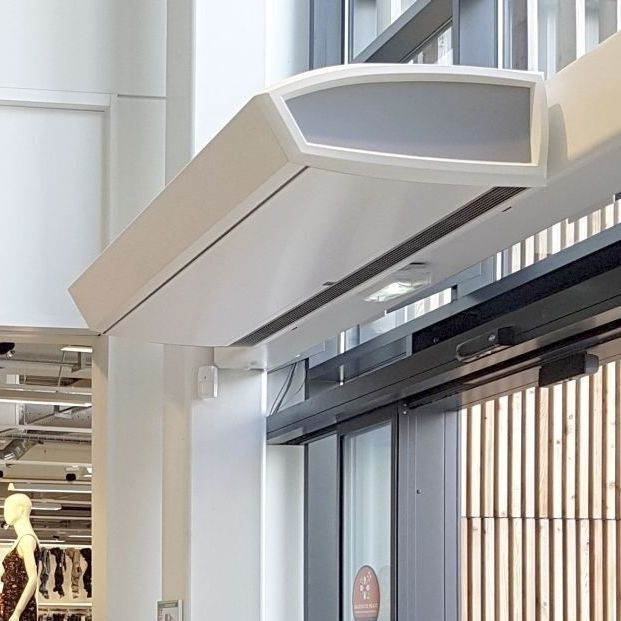 Barriera d'aria a muro - SR - BIDDLE - professionale