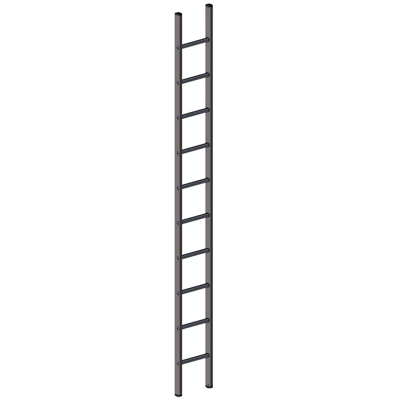 Scala a pioli da lavoro - S - FORTAL - da appoggio / in alluminio / in acciaio