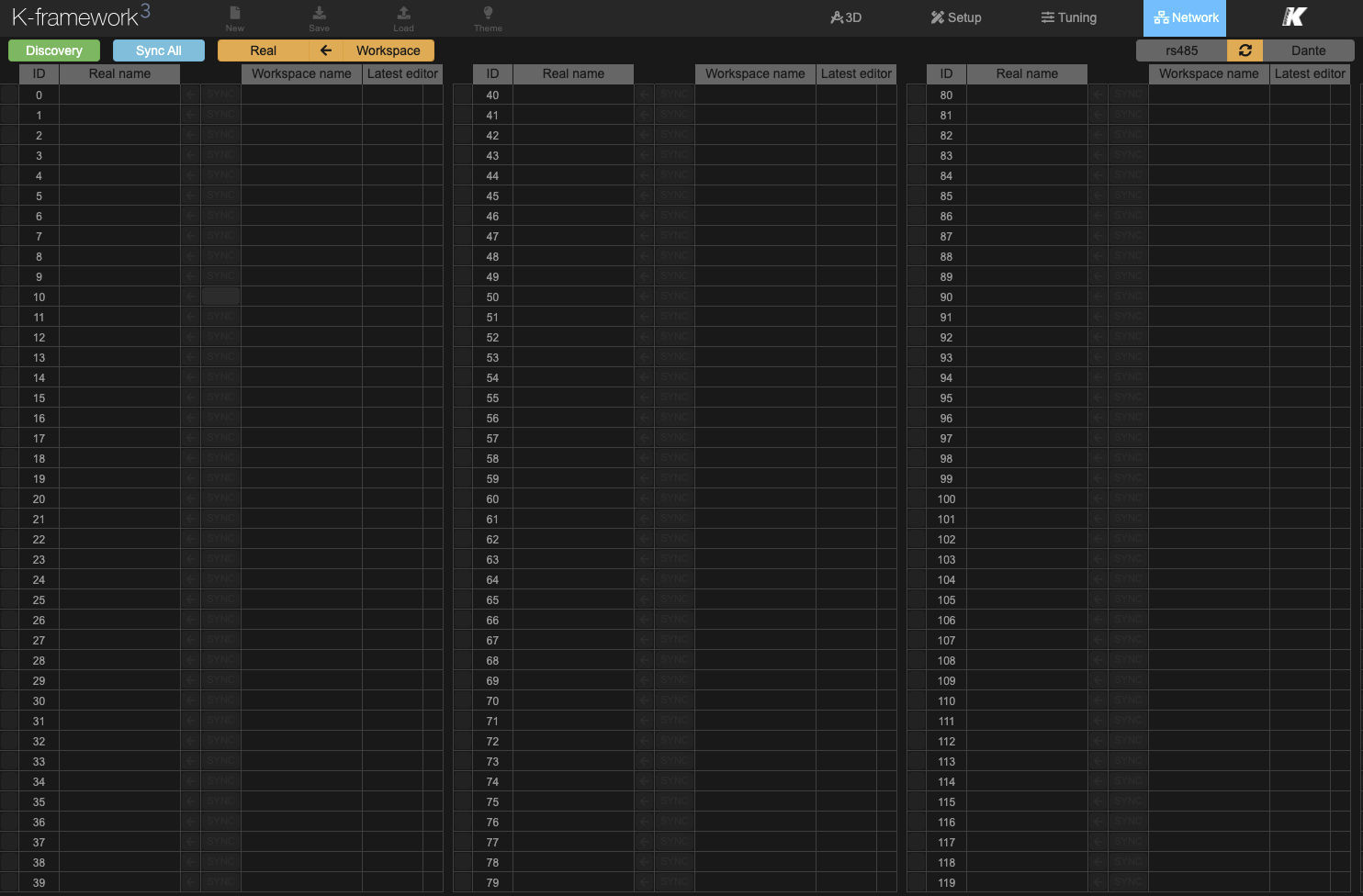 Software di simulazione acustica - K-FRAMEWORK 3 - K-array
