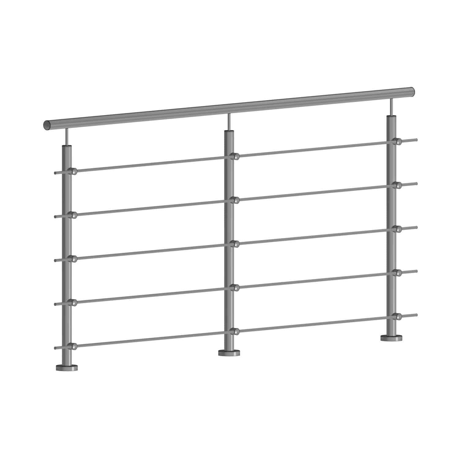 Ringhiera in acciaio - BL.PT42.4HD12.04.S/960 - RX Inox France - per balaustra / da esterno ...