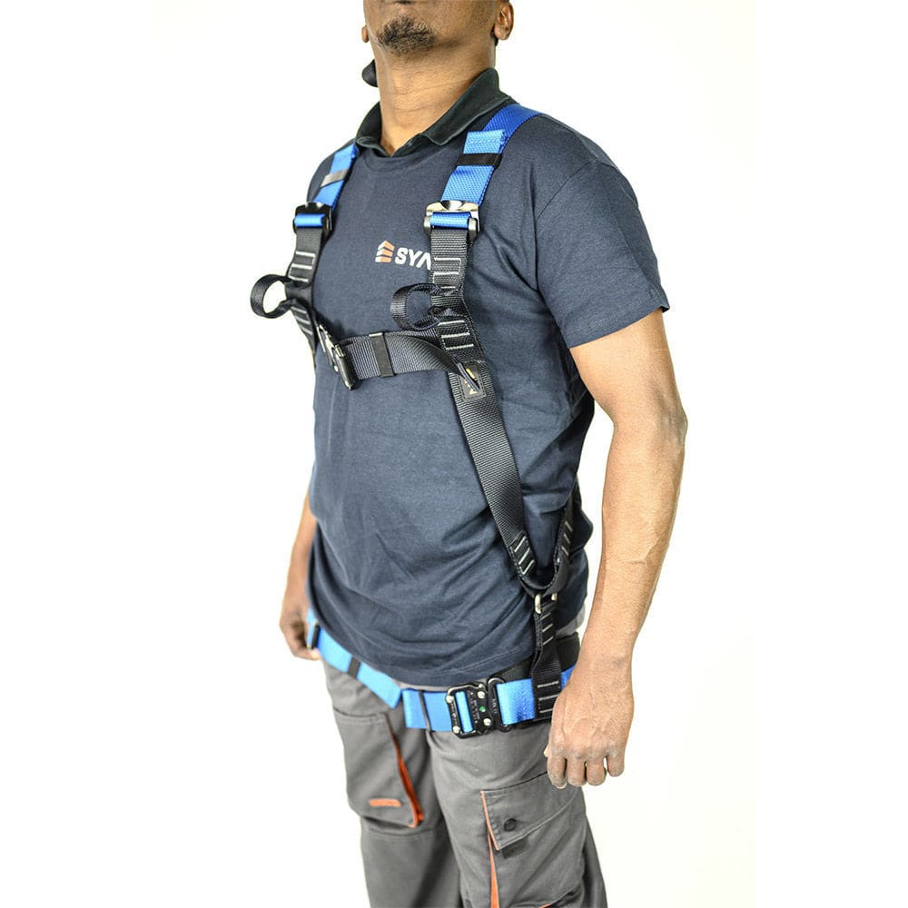 Imbracatura anticaduta - SYAM - di sicurezza / con punto di ancoraggio dorsale