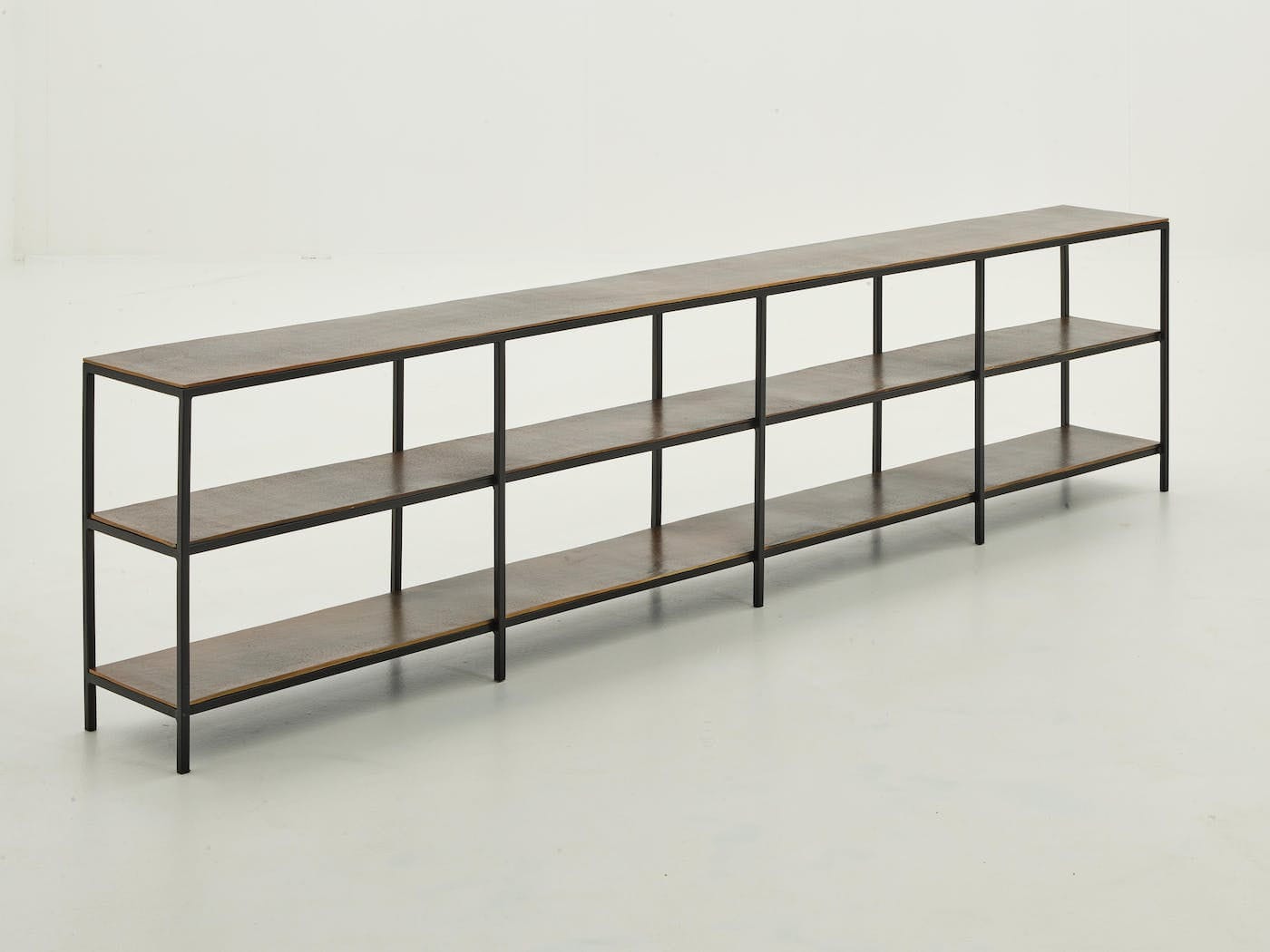 Consolle contemporanea - OKIDE - FLAMANT - in alluminio / con supporto ...