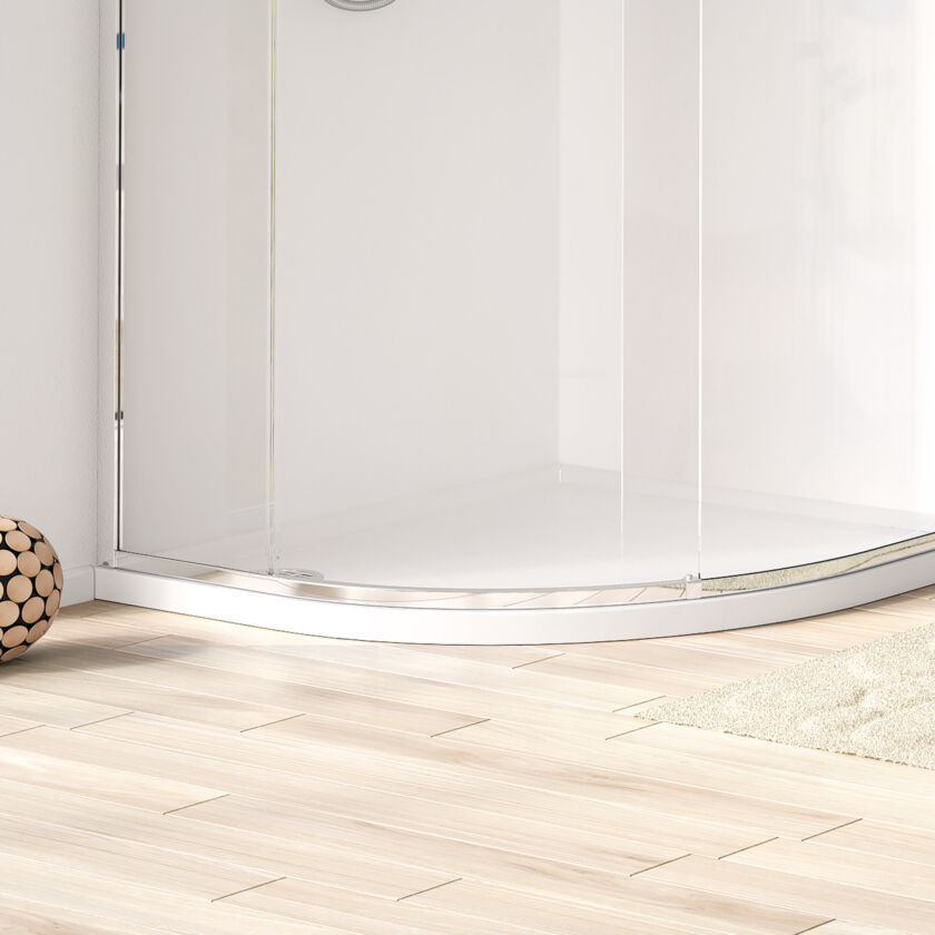 Piatto doccia d'angolo - CLC - matki showering - curvo / rialzato / in ...