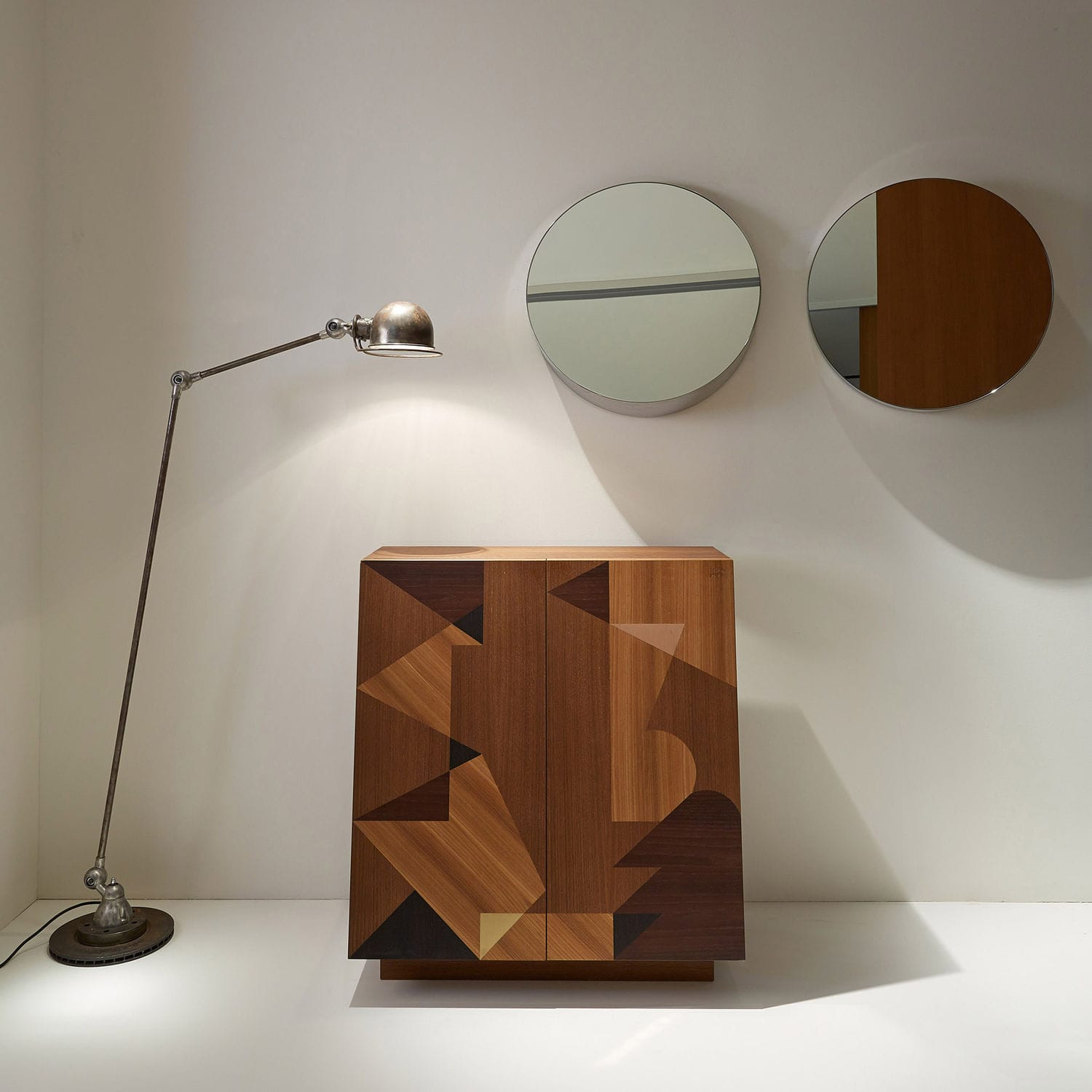 Credenza contemporanea - SCHERMO - Porro - in rovere / in olmo / in acacia
