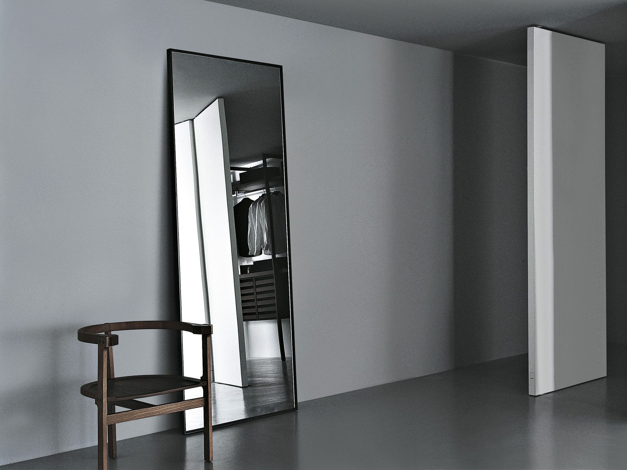 Specchio a muro - REFLECTION - Porro - contemporaneo / rettangolare ...