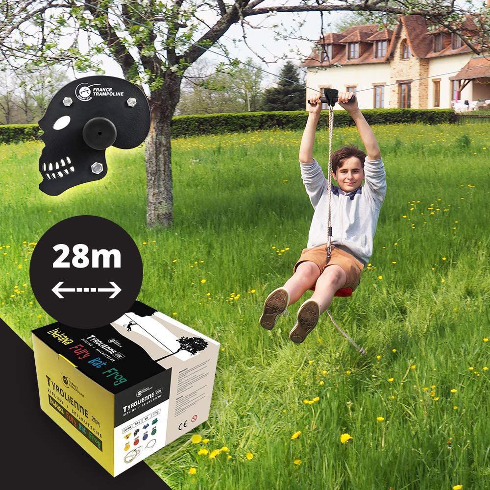 Teleferica per parco giochi - TYROLIENNE FURY - France Trampoline