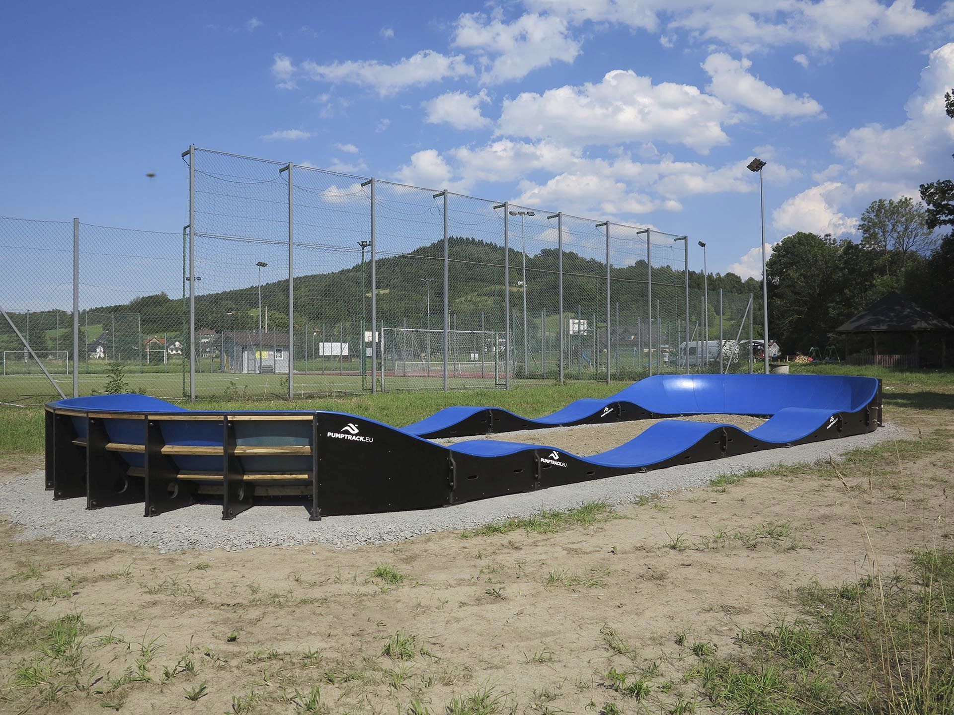 Pump track mobile / modulare / per bikeparks / per skatepark ...