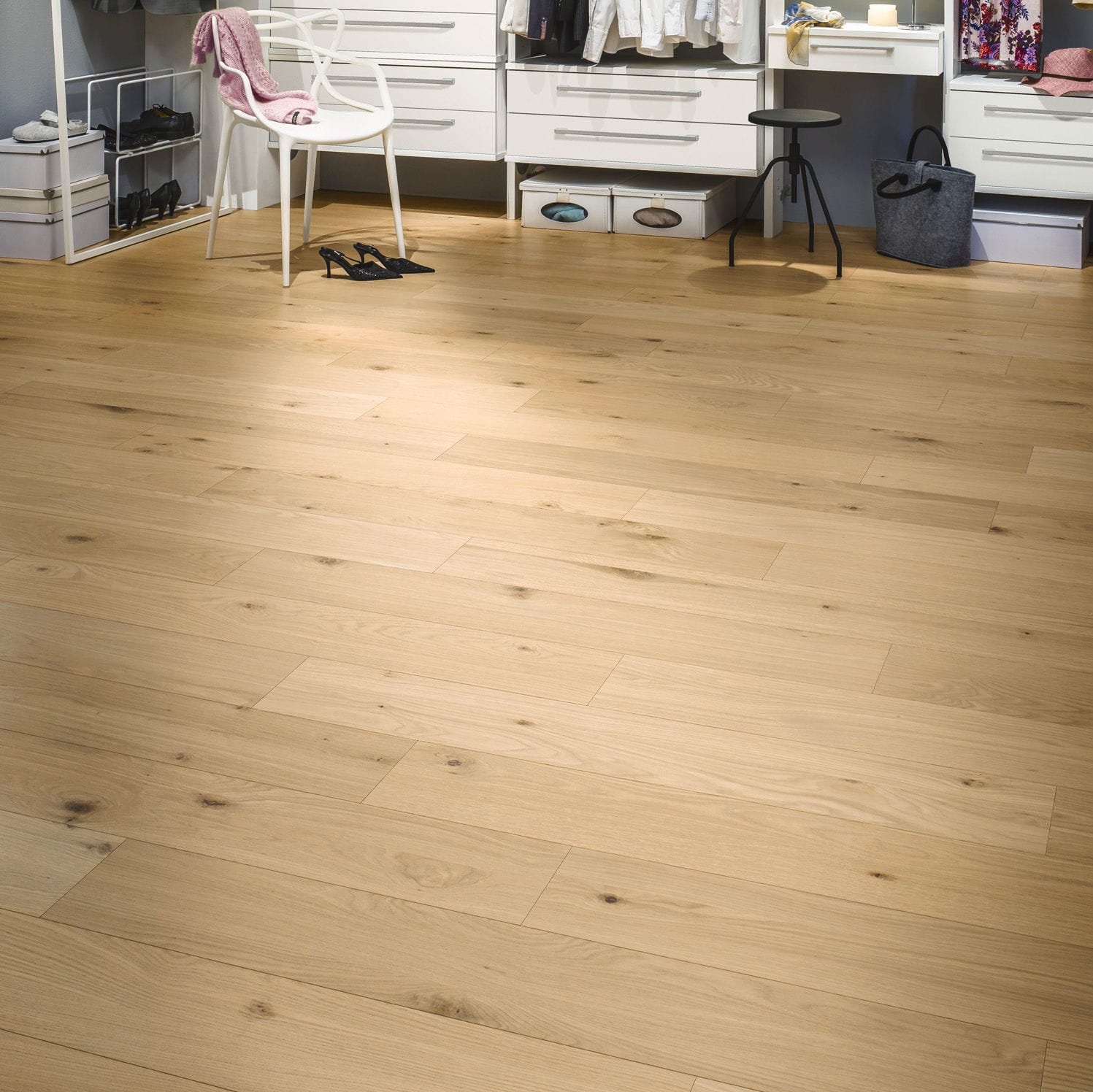 Parquet multistrato - PRB110 - PAR-KY - in rovere / spazzolato / flottante