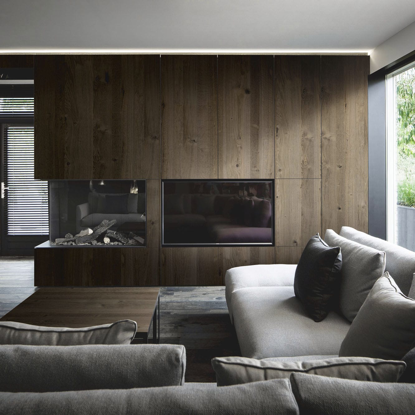 Tranciato in rovere - RETRO BALTIMORE - Decospan - multistrato / da parete