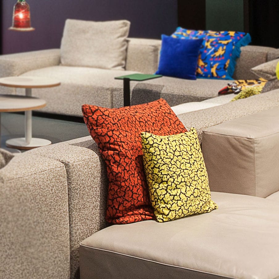 Cuscino per divano - RIFT - SANCAL - quadrato / a motivi / in tessuto