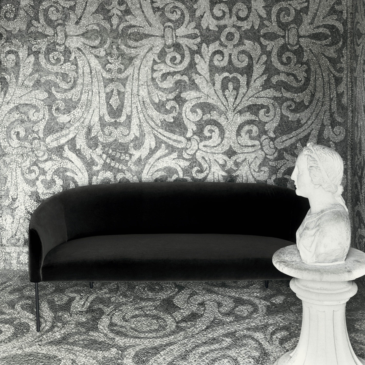 Divano moderno - ERA - Living Divani - colore personalizzabile / in ...