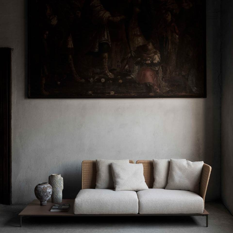 Divano contemporaneo - BALESTRO 24 - Living Divani - in tessuto / in ...