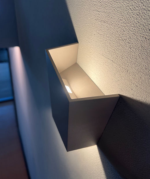 Applique contemporanea - Break plus - VIBIA LIGHTING - da esterno / in alluminio / geometrica