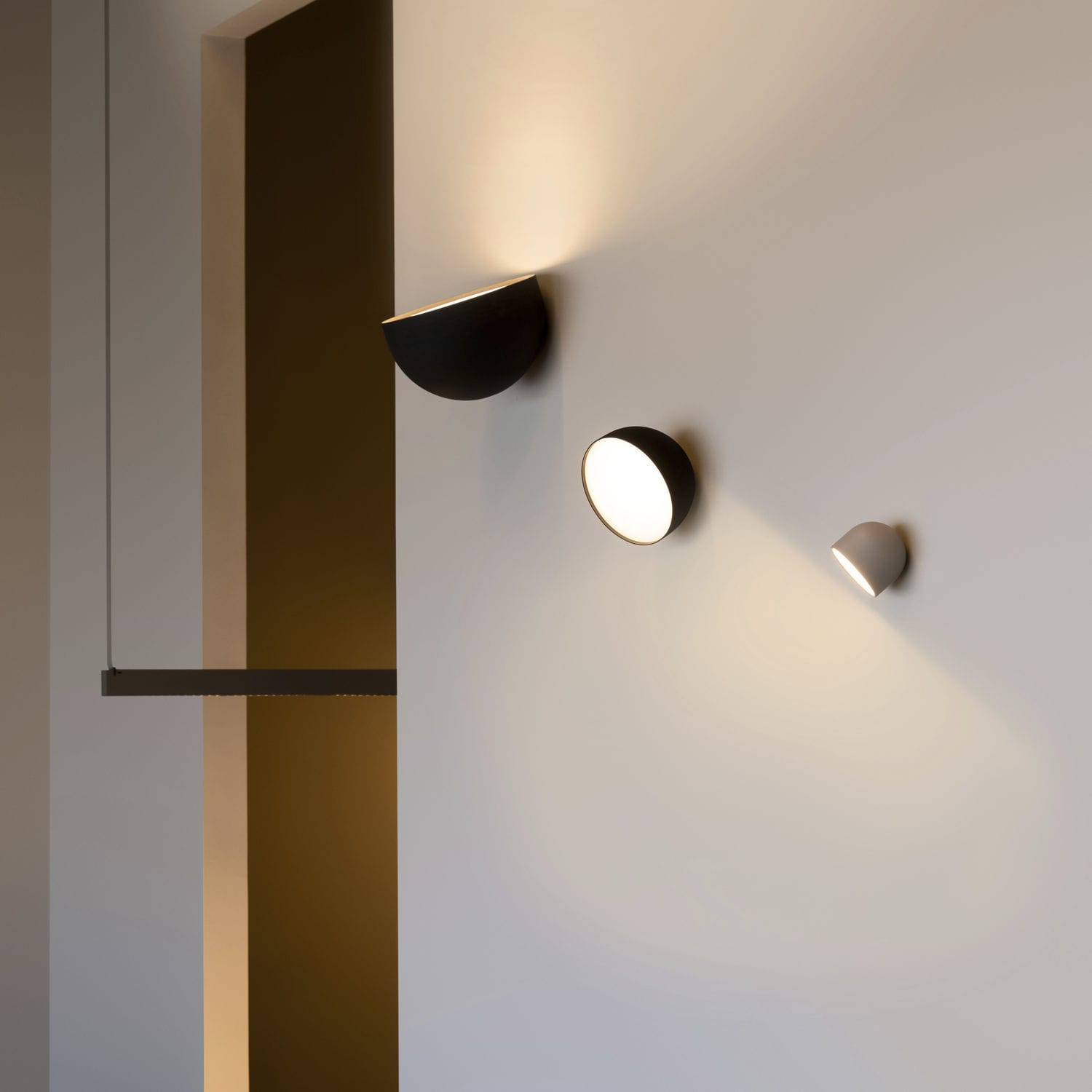 Applique contemporanea - Plusminus Solo - VIBIA LIGHTING - da interno ...