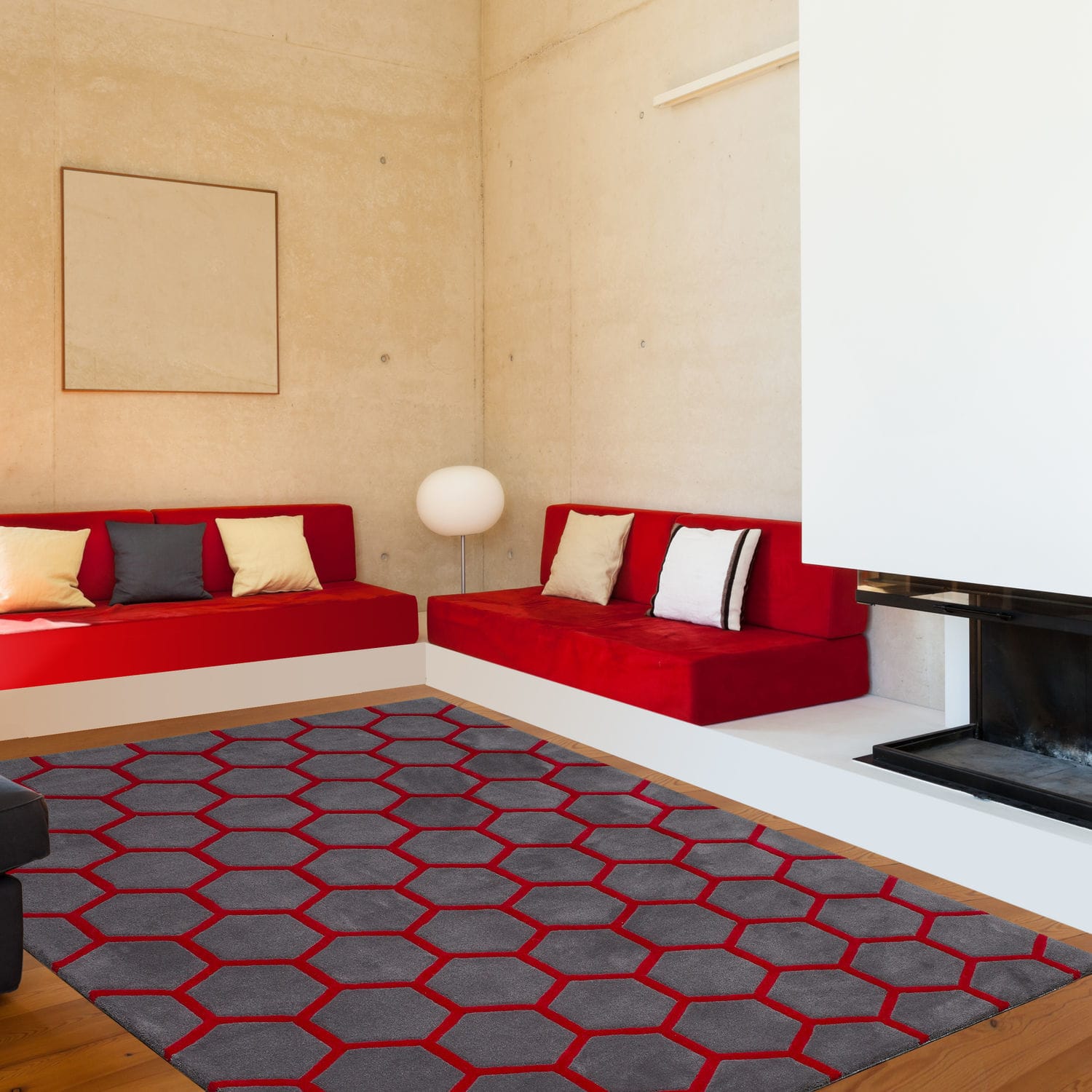 Tappeto contemporaneo - LOFT 6013-510 - ANGELO RUGS - con motivi ...
