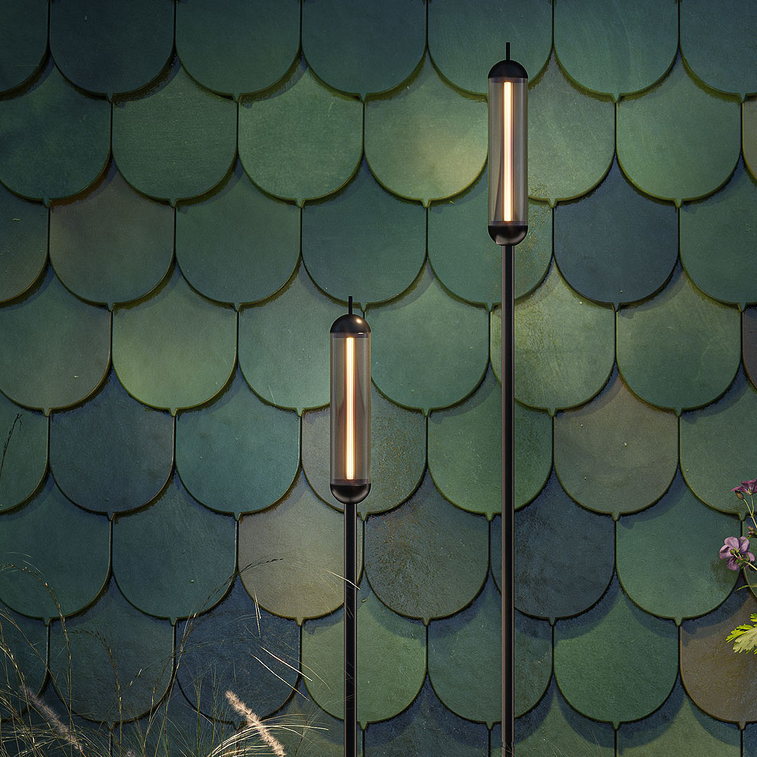 Lampada da terra - REED - IP44 Schmalhorst - in alluminio ...