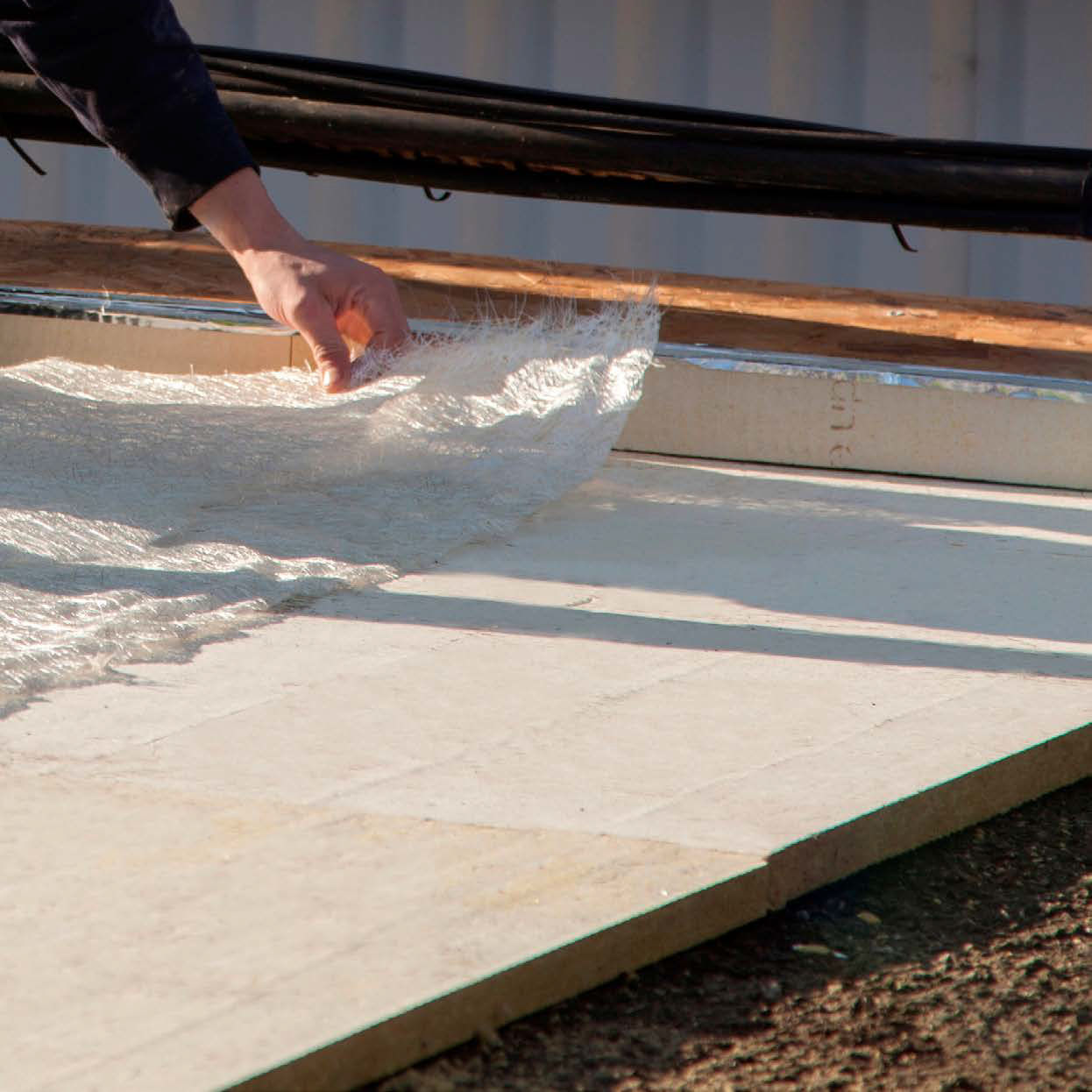 Isolante termo-acustico - HARDROCK® MULTI-FIX - ROCKWOOL - in lana di ...