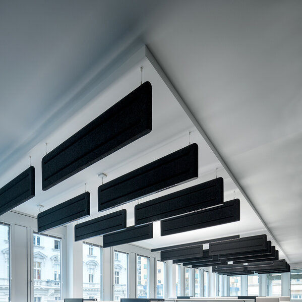 Luce a sospensione - MUSE LIGHT - XAL - LED / rettangolare / IP20