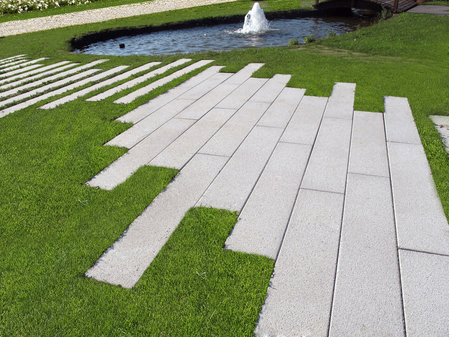 Outdoor flooring, Modern landscape design, Modern landscaping