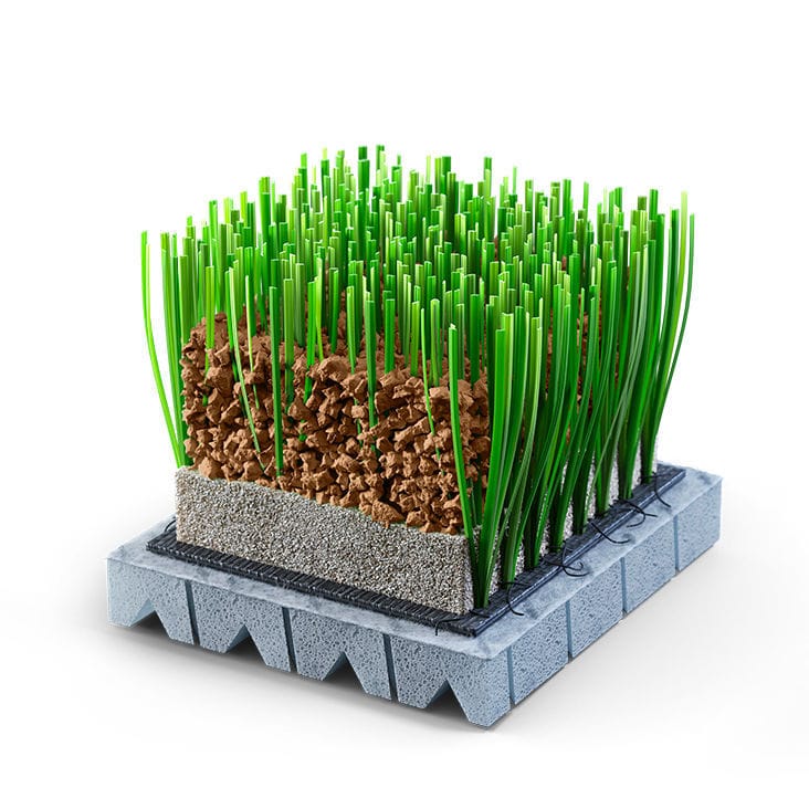 Prato artificiale - 5NX 17 AC EF - MONDO - in rotoli / per campo sportivo