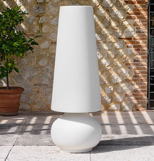 Lampada da pavimento - fade - PLUSt COLLECTION - in polietilene / contemporanea / senza fili