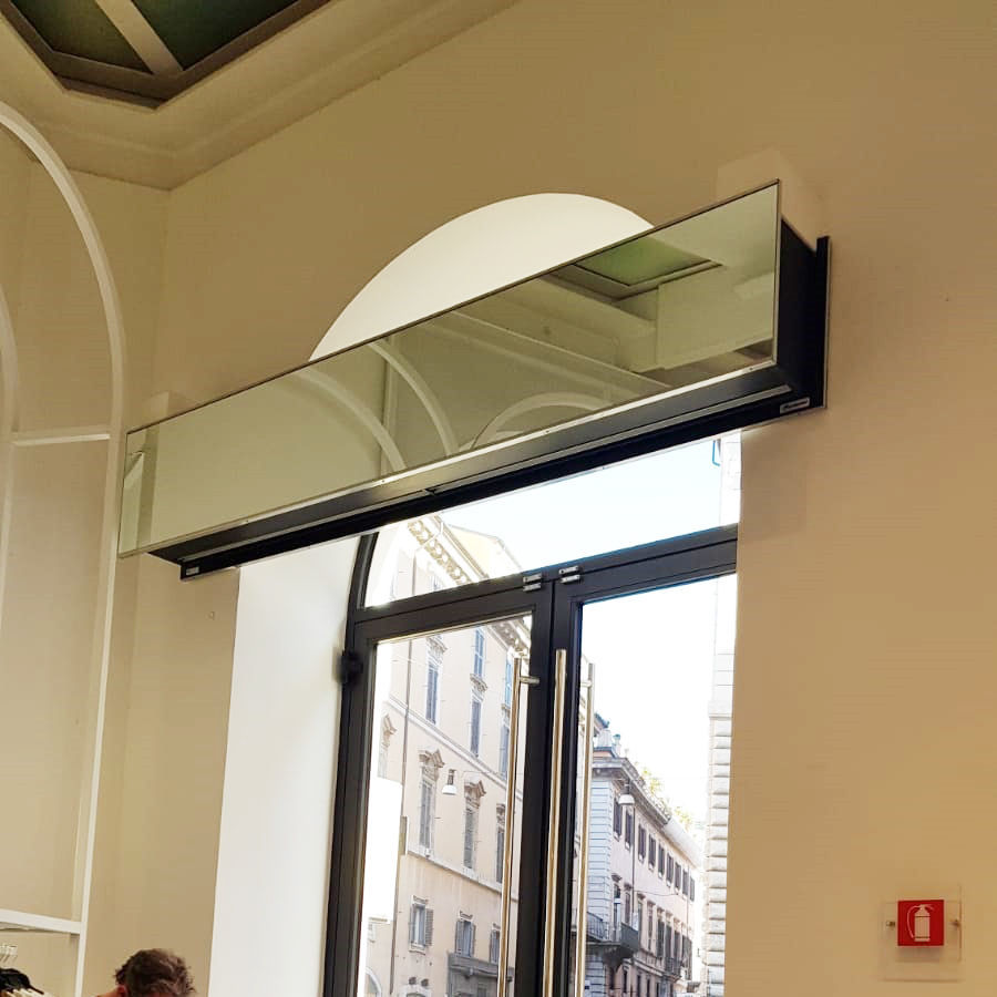 Barriera d'aria da soffitto - ZEN ECG 1000 A OH+FC - airtecnics - a ...