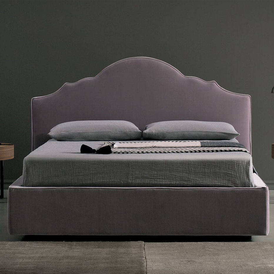 Letto king size - Tiffany - Bodema - Art Deco / con testiera / con ...